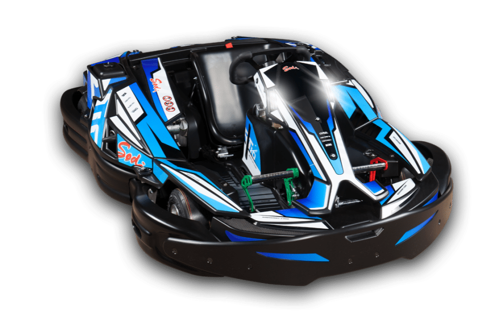 Nos karts - OnlyKart : Karting Lyon - Piste de Kart Electrique