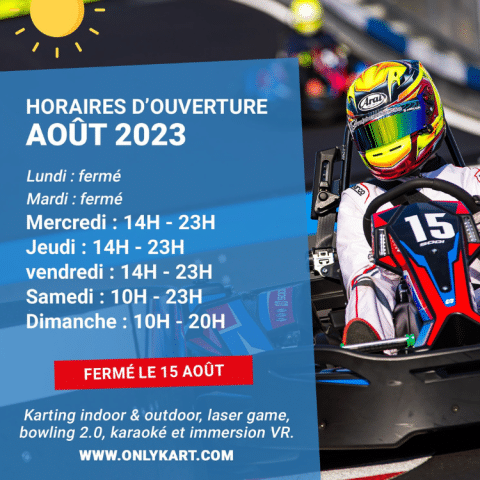 OnlyKart : Karting Lyon - Piste de kart électrique indoor